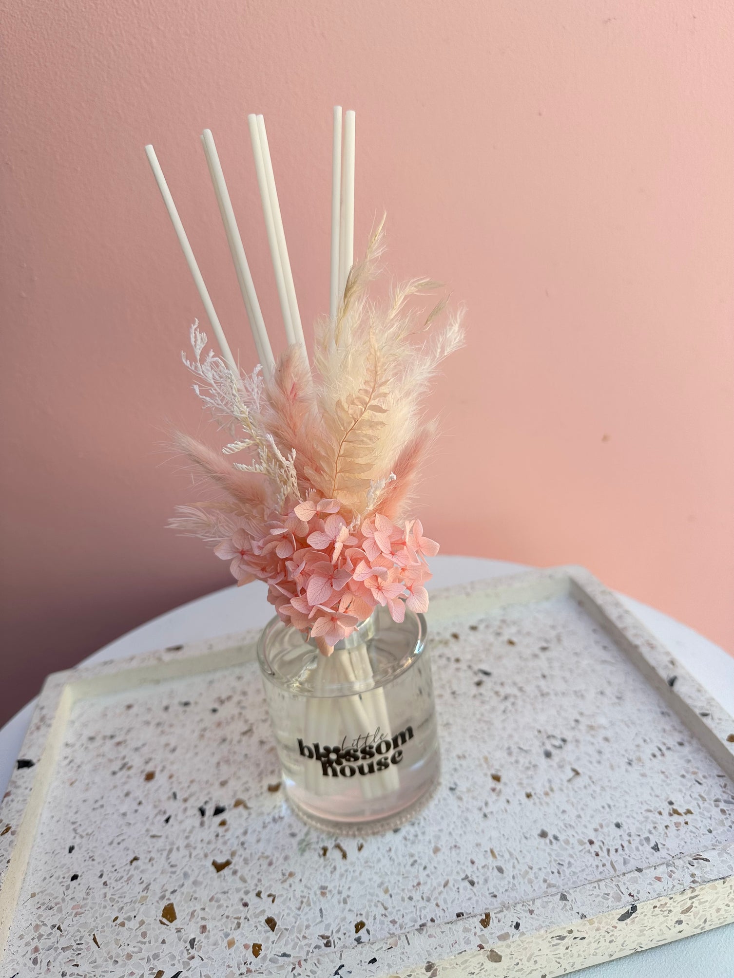 Reed Diffuser with Dried Flowers – Little Blossom House